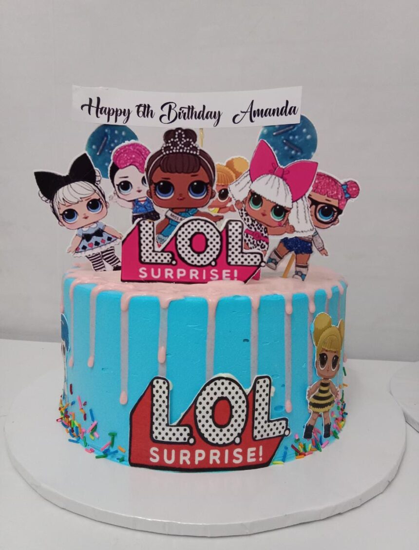 Lol Dolls Cartoon Cake – Jospah Cakes